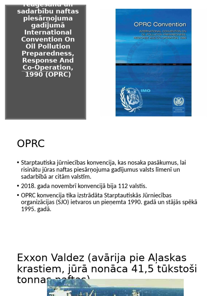 OPRC Un OPRC-HNS Protokols | PDF