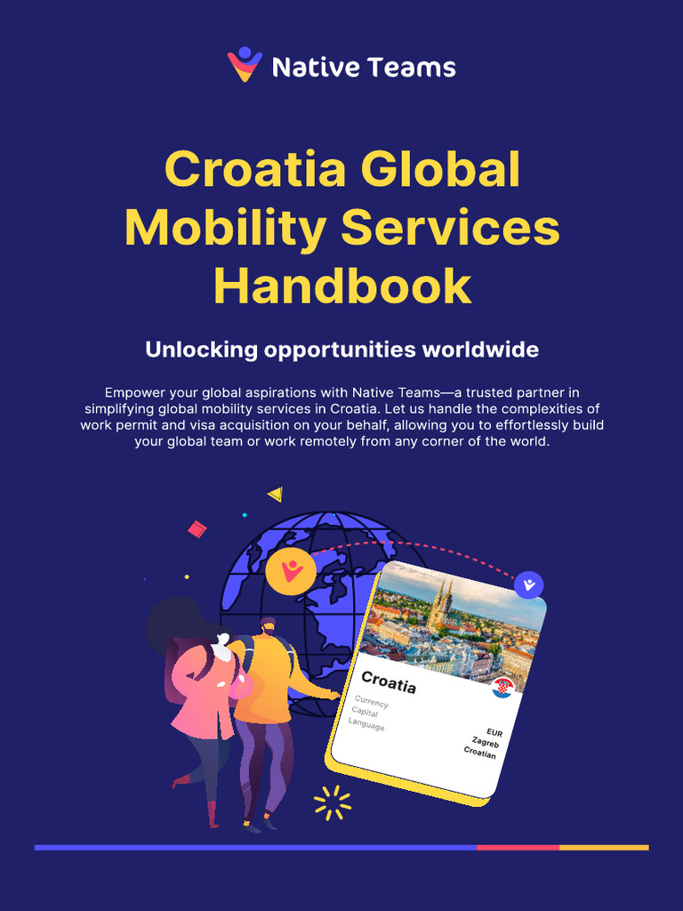 Croatia Global Mobility Services Handbook | PDF | Travel Visa | Euro