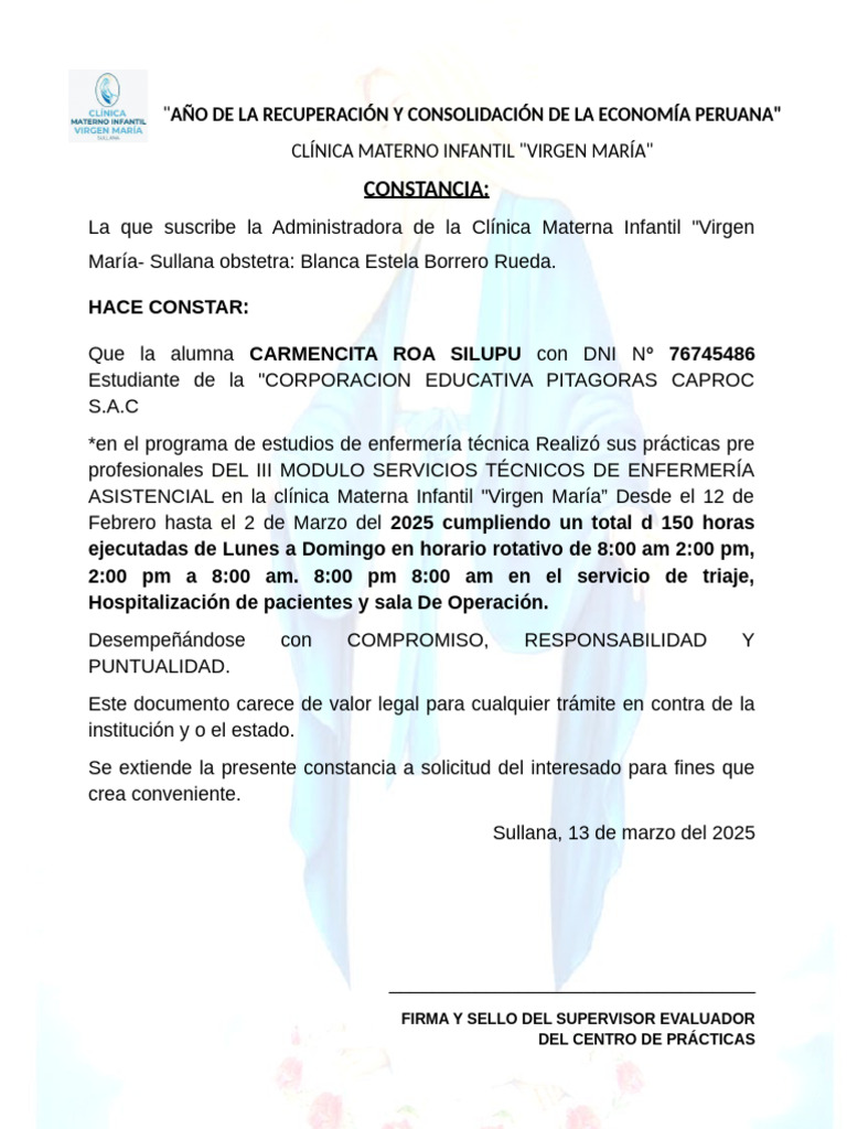 Año de La Recuperación y Consolidación de La Economía Peruana | PDF