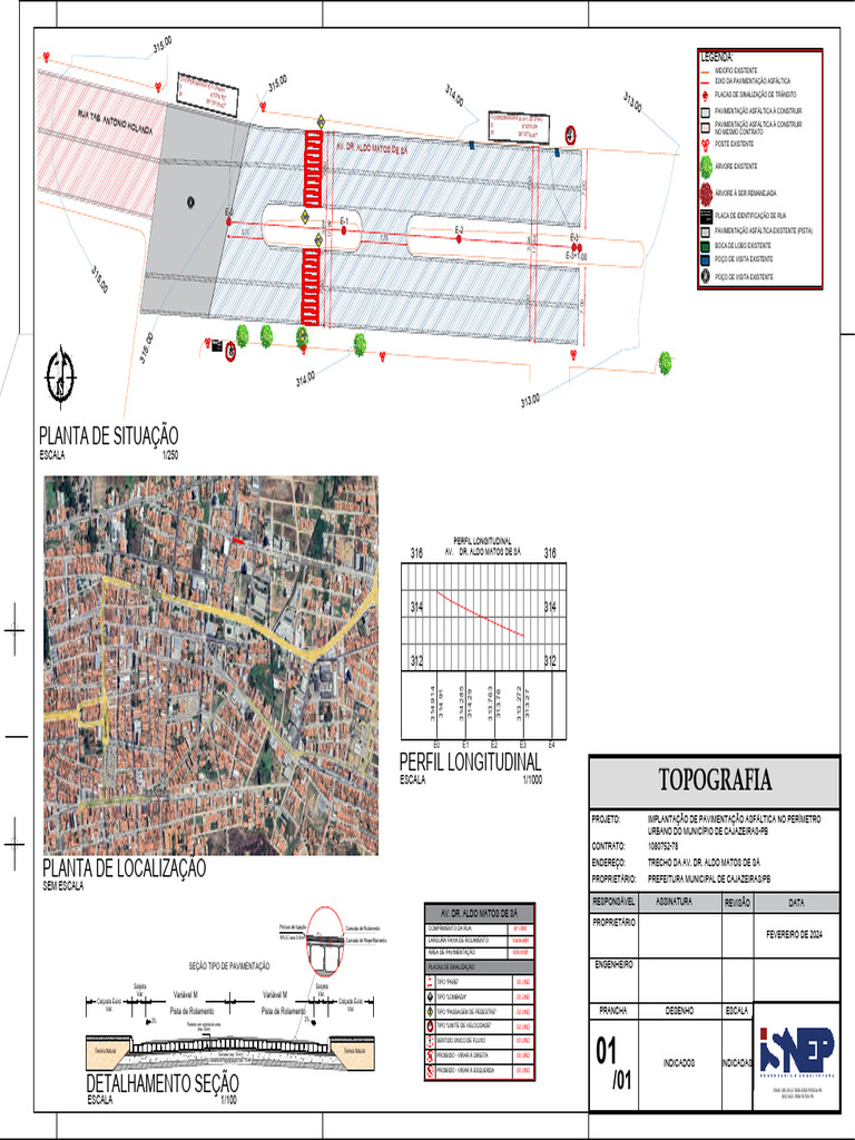 03 - TRECHO DA AV. DR. ALDO MATOS DE SÁ-Layout | PDF | Infraestrutura ...