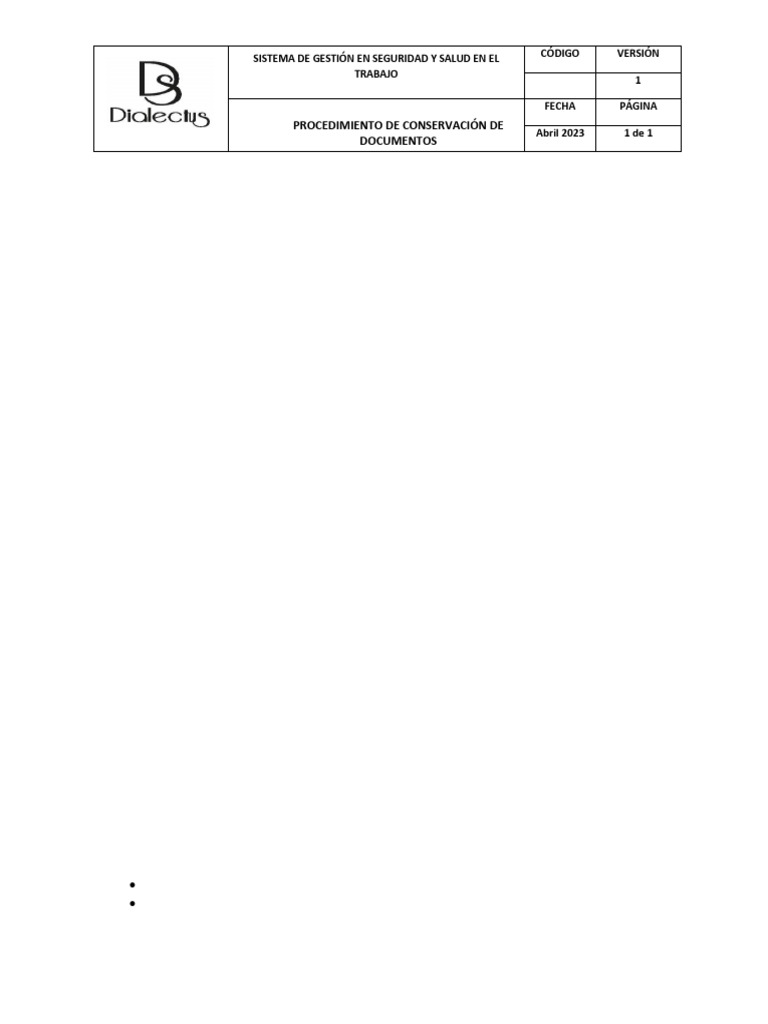 Conservación de Documentos Diener | PDF | Valores | Simulación