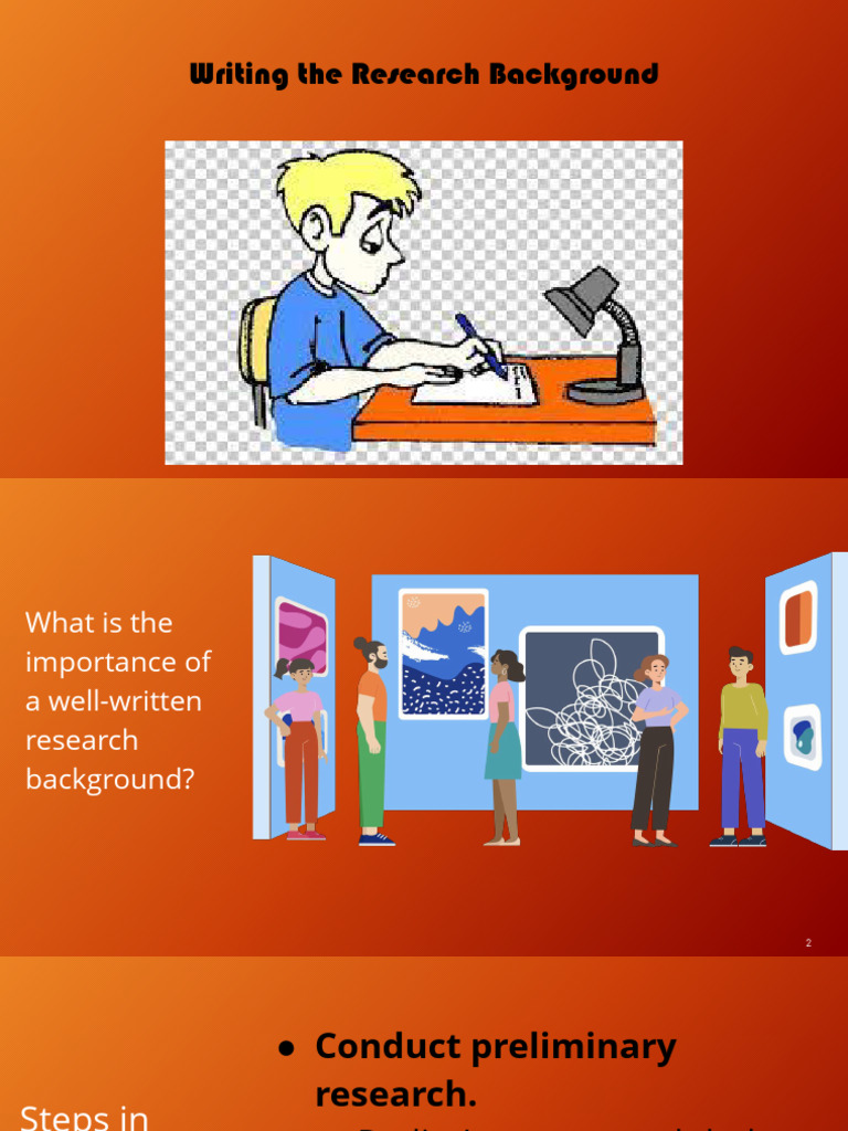 Writing Research Background | PDF | Methodology | Human Communication