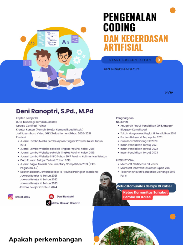 Belajar Koding Di Sekolah | PDF