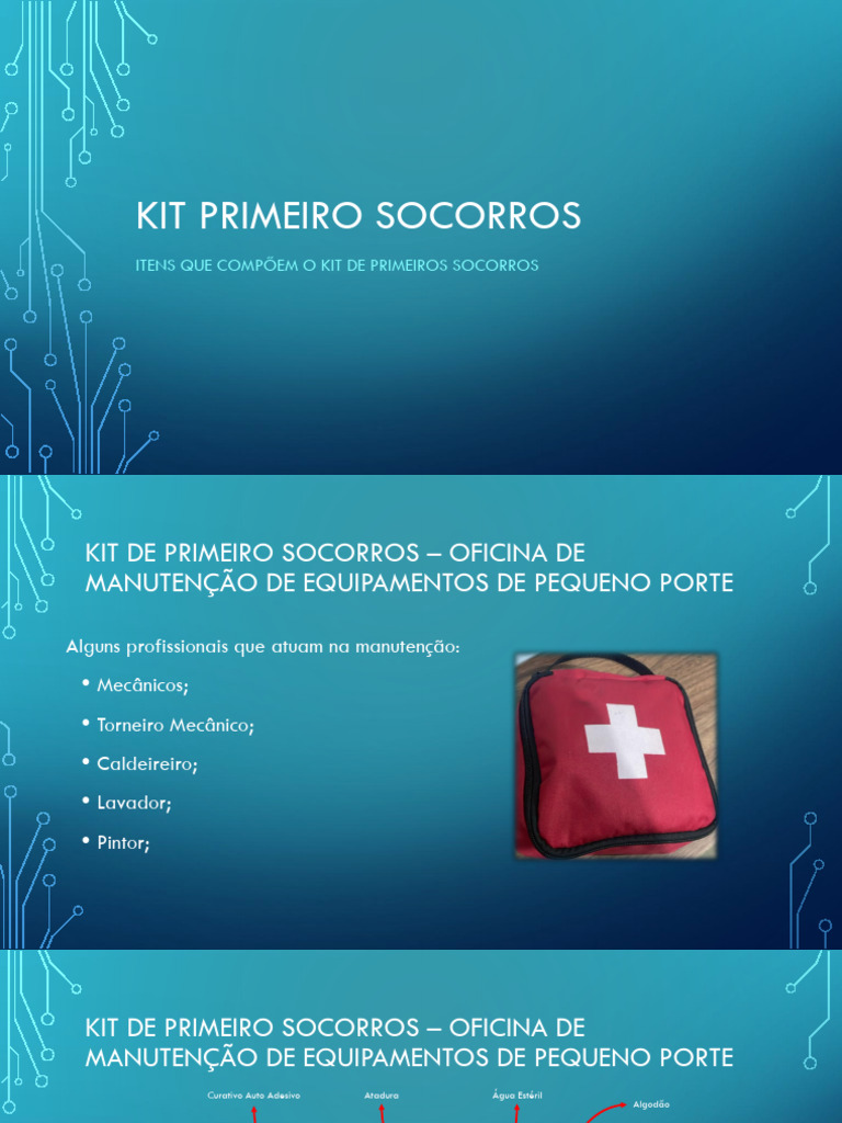 Kit Primeiro Socorros | PDF