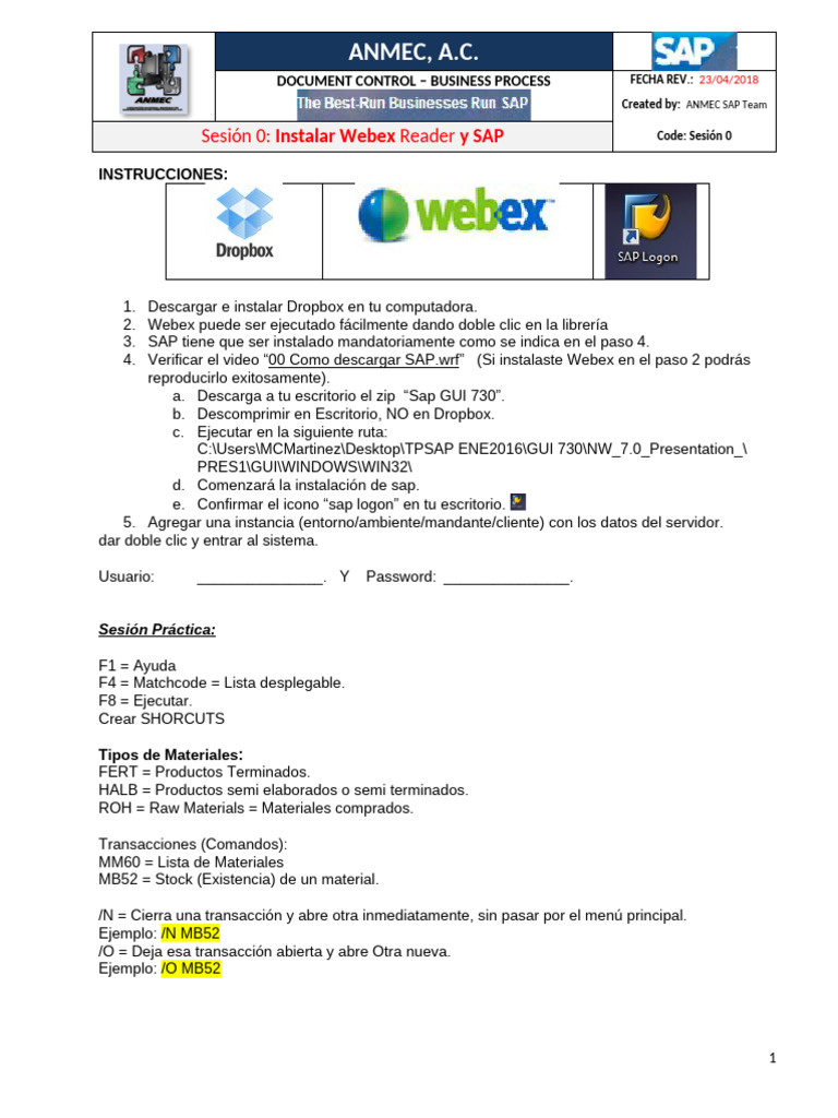 0.4 ANMEC Guide Sesión 00 | PDF