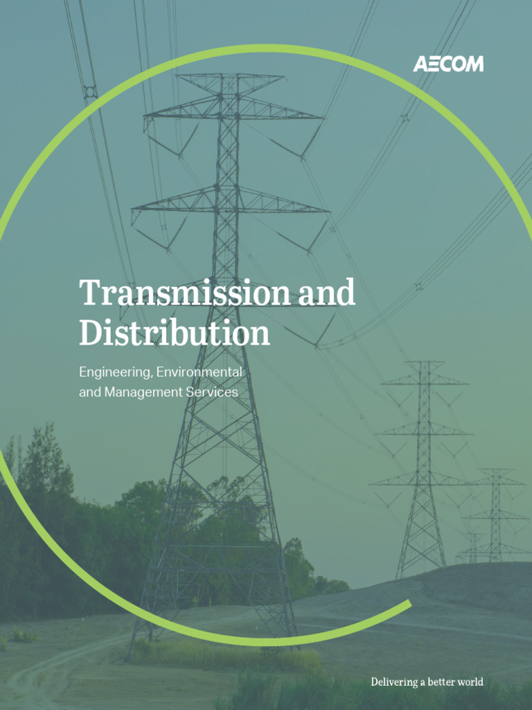 AECOM-transmission-distribution | PDF | Electric Power Transmission