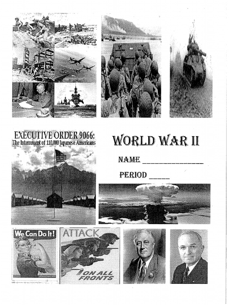World War II Unit Packet | PDF