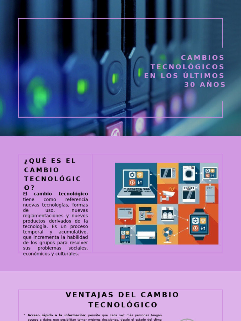 cambios tecnologicos | PDF | Economias