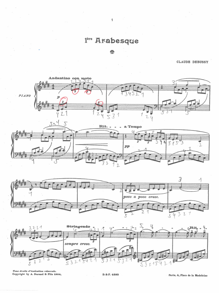 Arabesque 1 Digitado | PDF