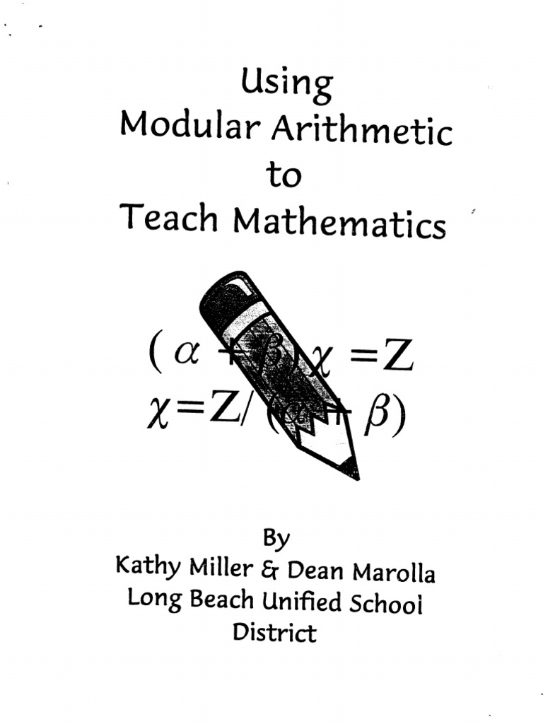 Modulo Art In Math