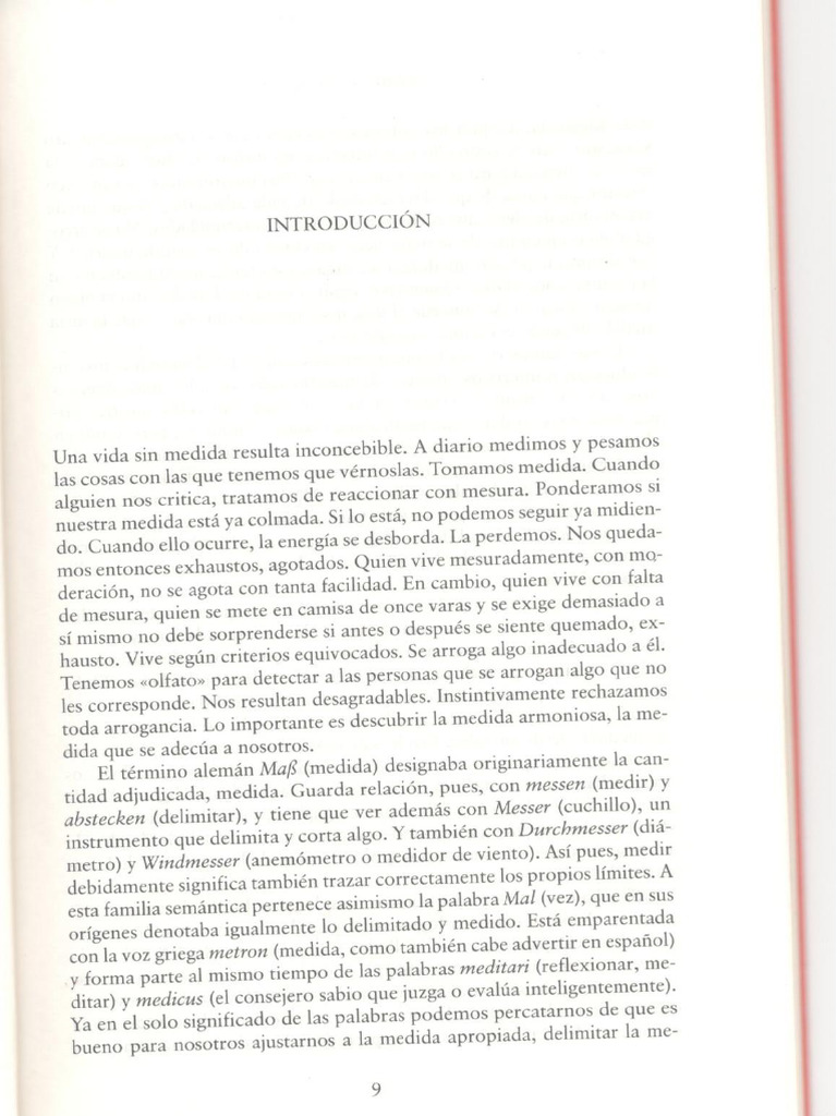 Texto El Arte de La Justa Medida Agrün | PDF
