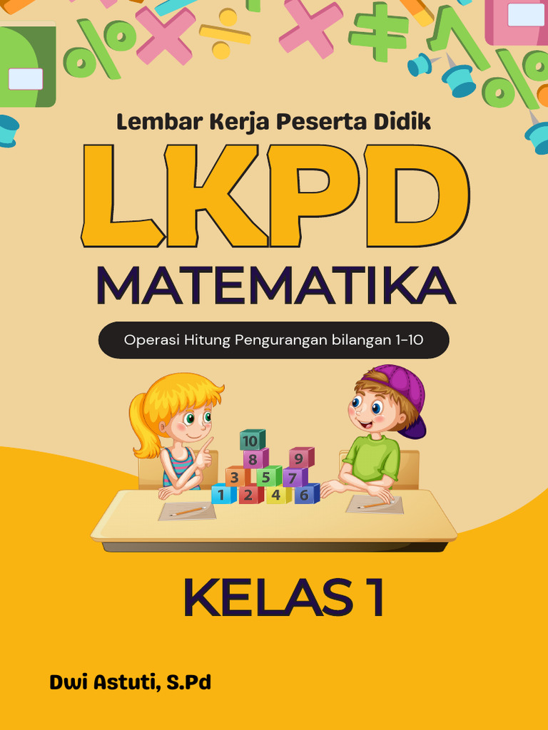 LKPD Matematika Pengurangan 1-10 | PDF