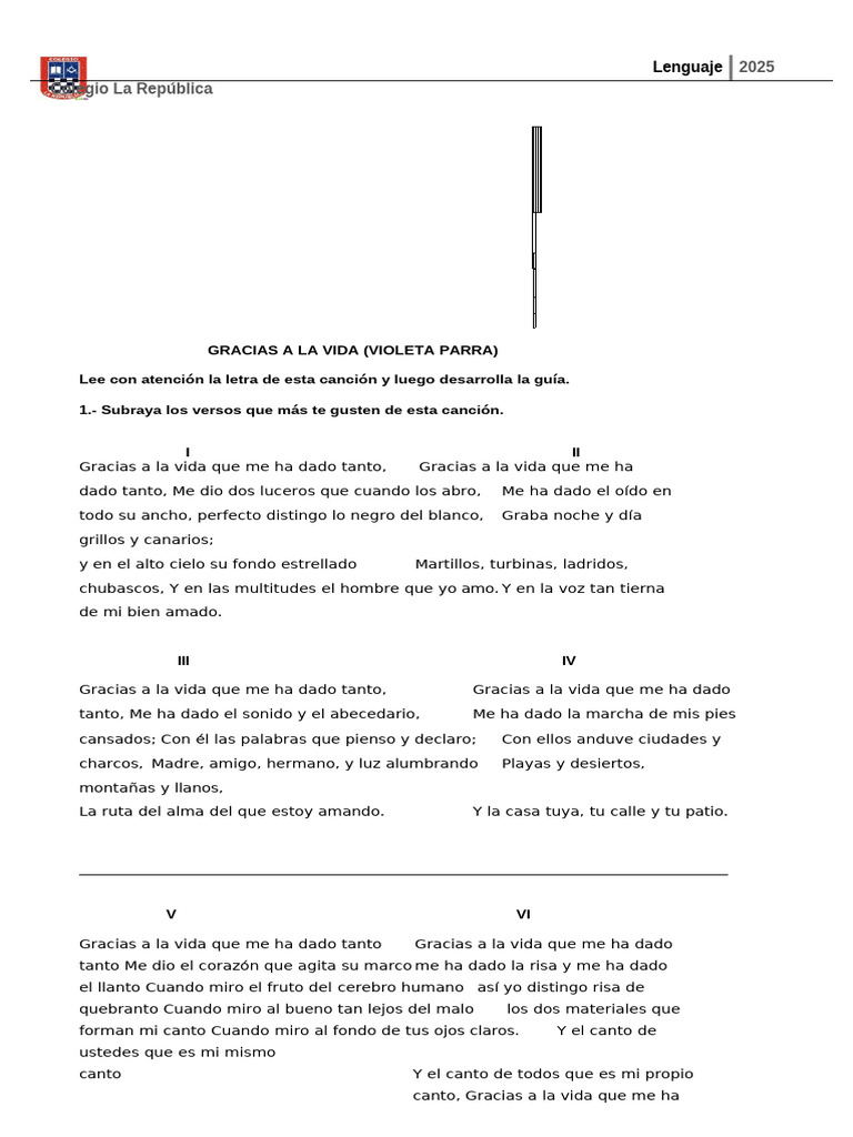 Guia 3 Septimo Segundo Semestre Taller de Lenguaje | PDF
