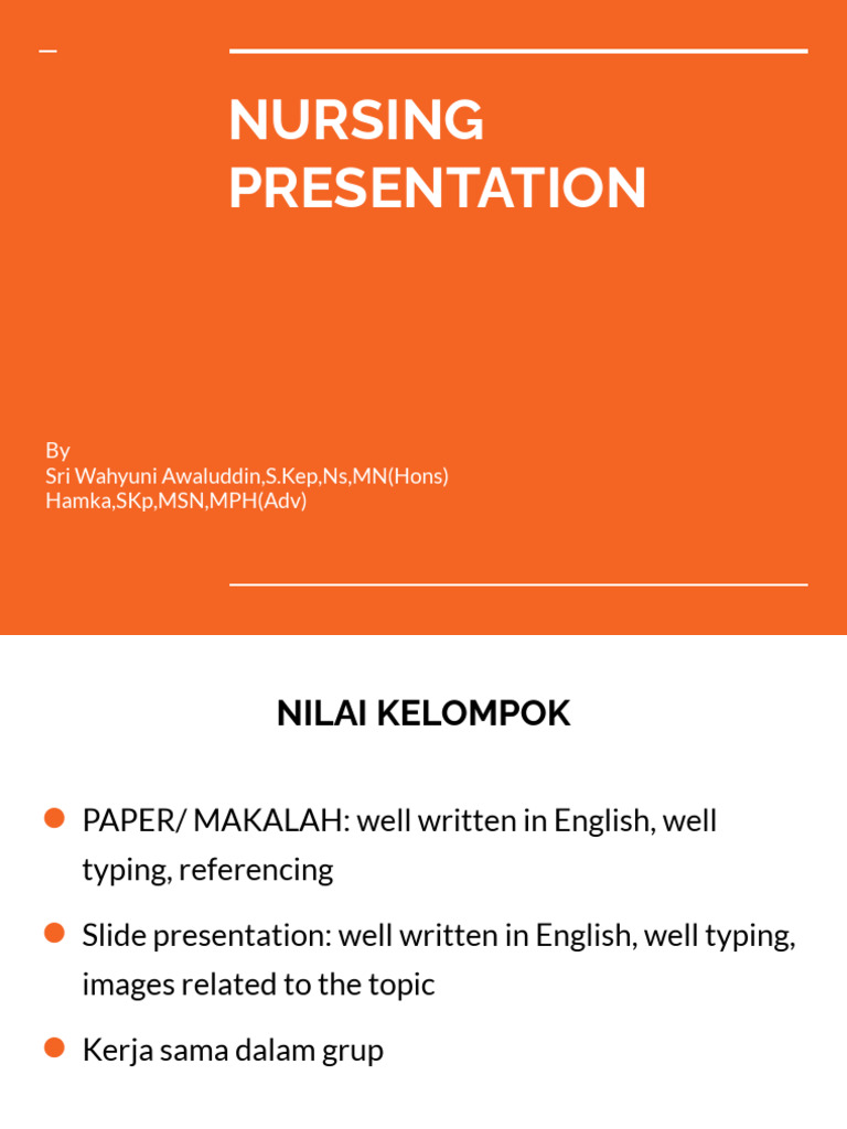 Nursing Presentation - 1 | PDF | Health Care | Medicine