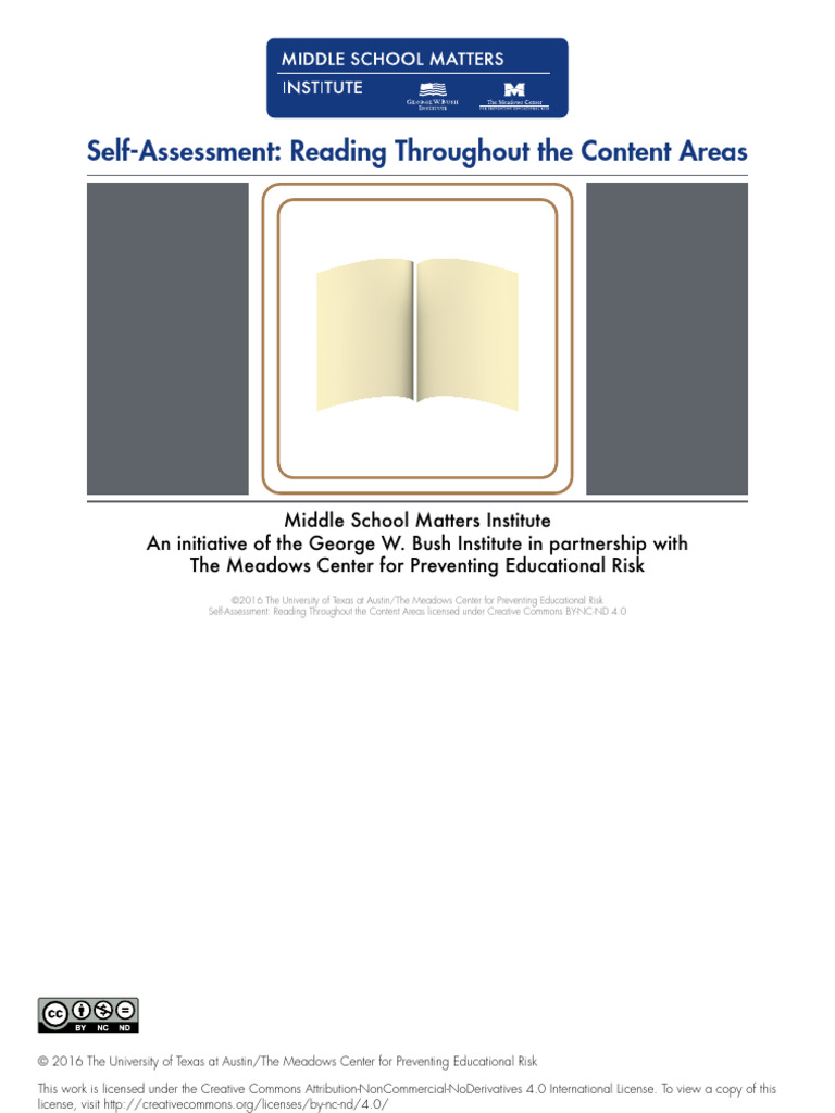 MSMI - SA - Reading - Self Assessment | PDF | Reading Comprehension ...