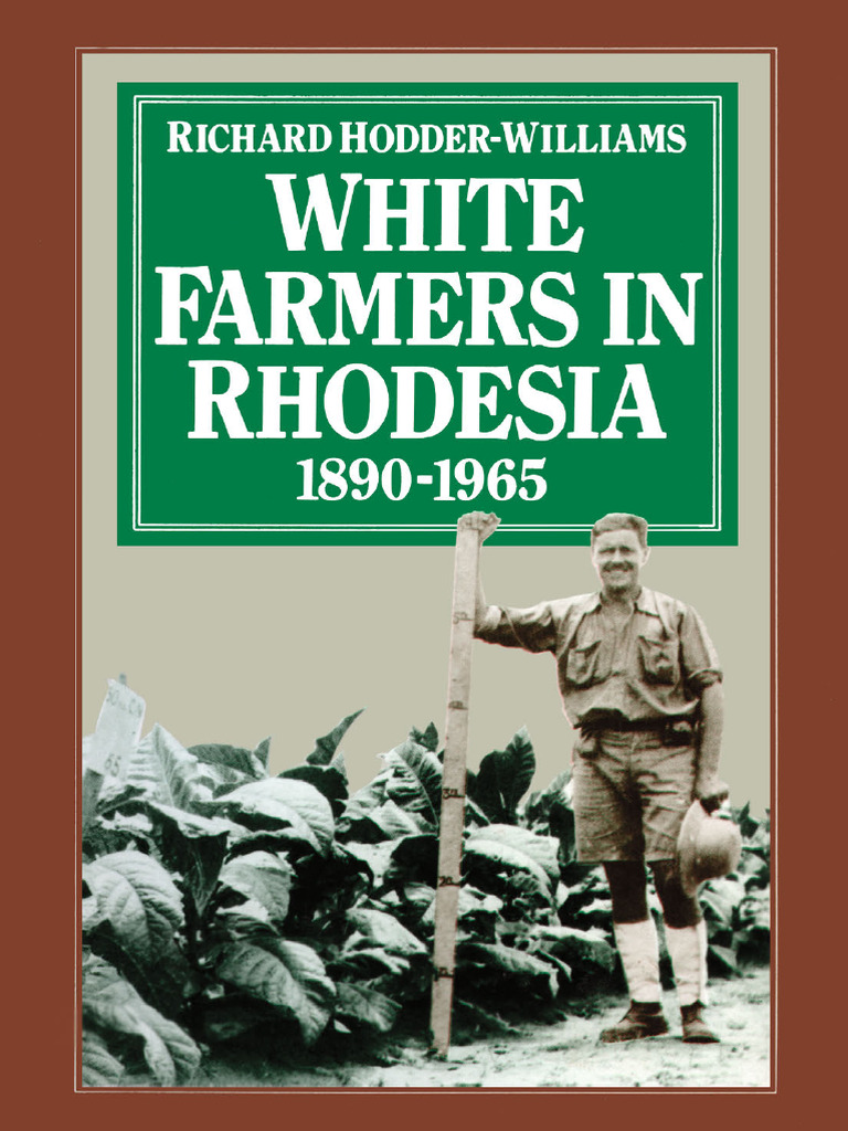 White Farmers in Rhodesia, 1890–1965 a History of the Marandellas ...