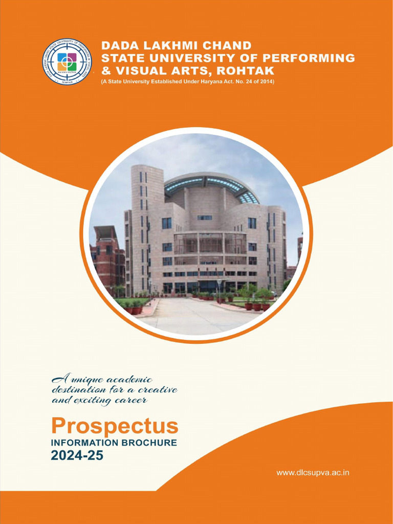 DLC SUPVA Admission Prospectus 2023 | PDF | Cinematography | Drawing