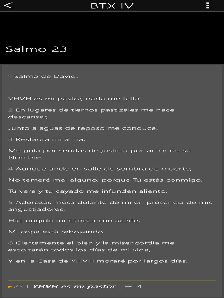 Salmo 23 | PDF