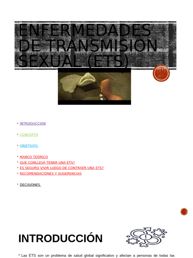 Enfermedades de Transmision Sexual (Ets) Powerpoint | PDF | Infección transmitida sexualmente ...