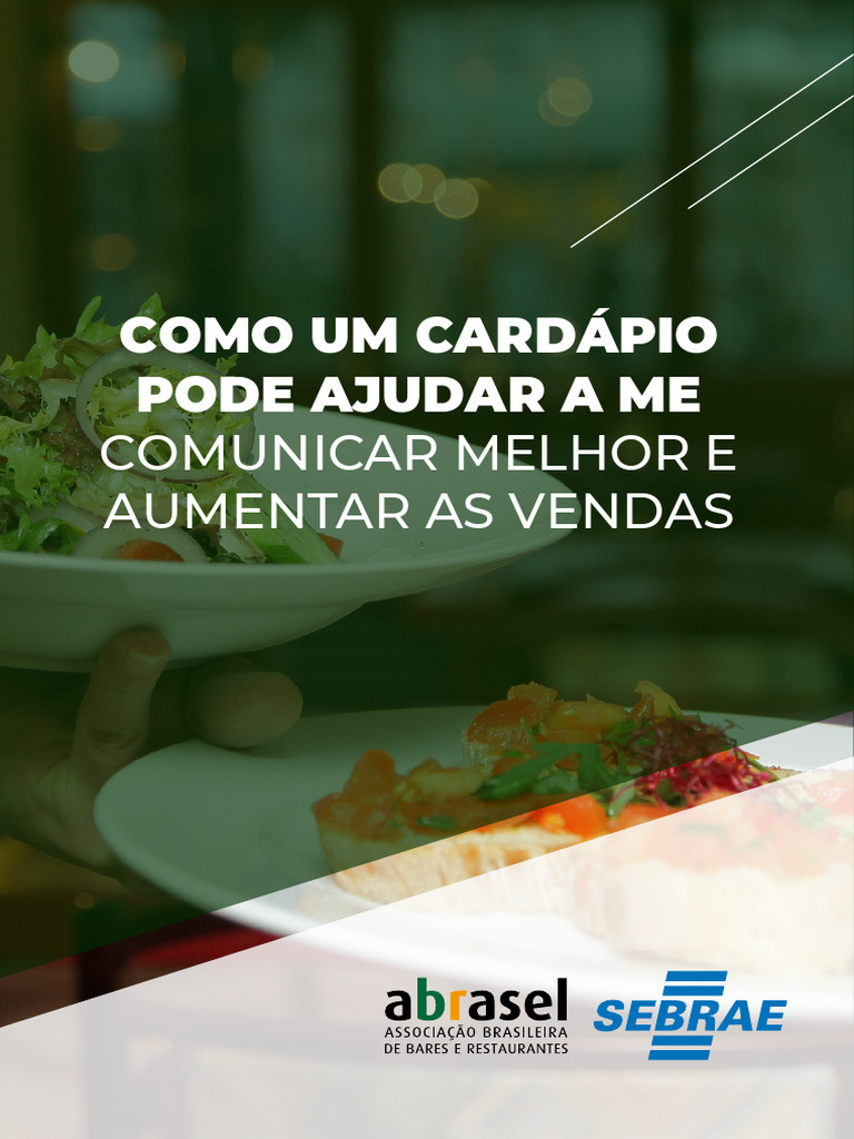 Ebook - Como Um Cardapio Pode Ajudar A Me Comunicar Melhor e Aumentar ...