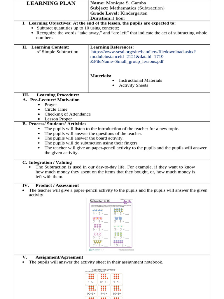 DepEd Lesson Plan | PDF