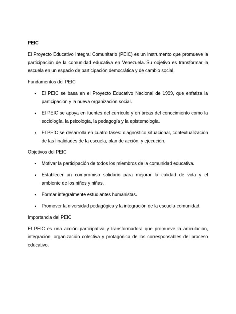 PEIC | PDF