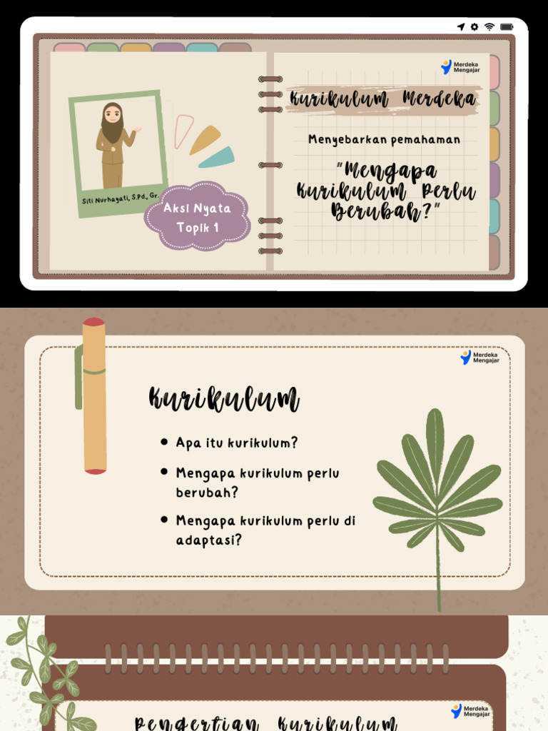 Mengapa Kurikulum Perlu Berubah | PDF
