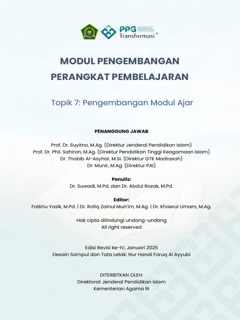 Topik 7 Modul PPP | PDF
