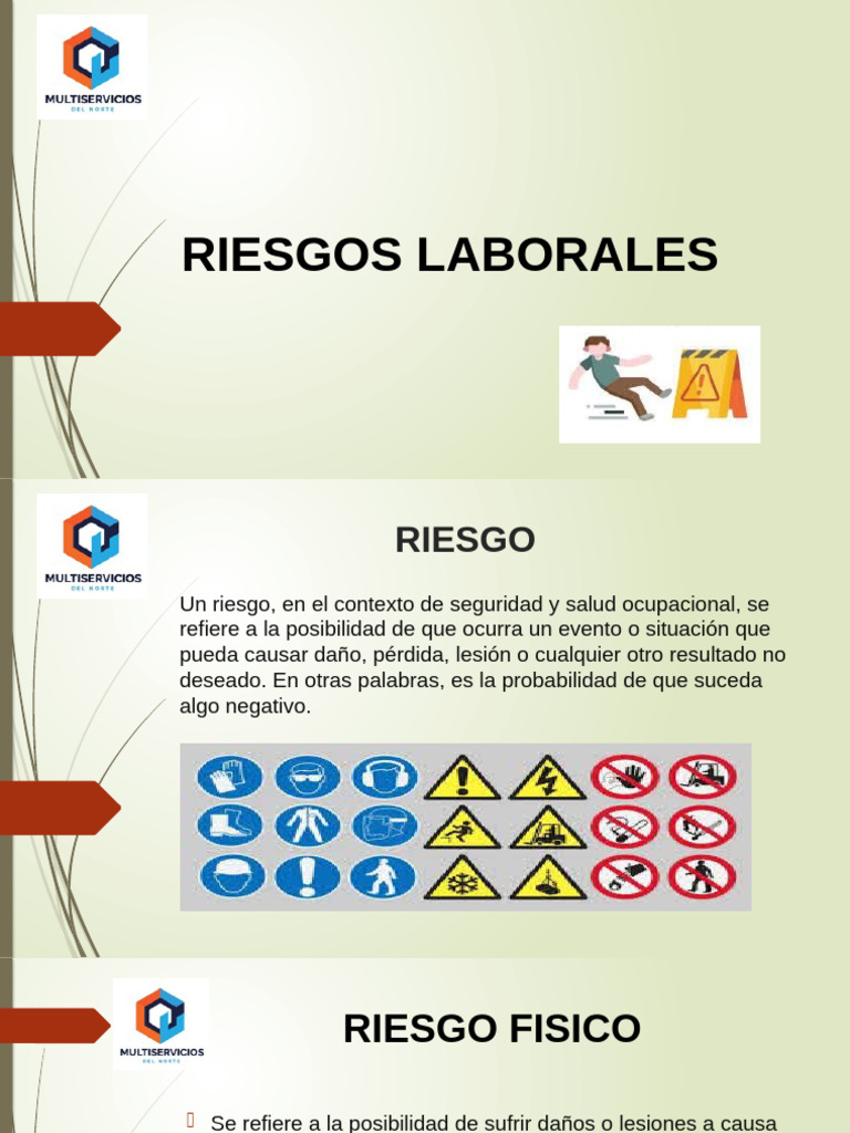 Riesgo Laborales | PDF | Riesgo