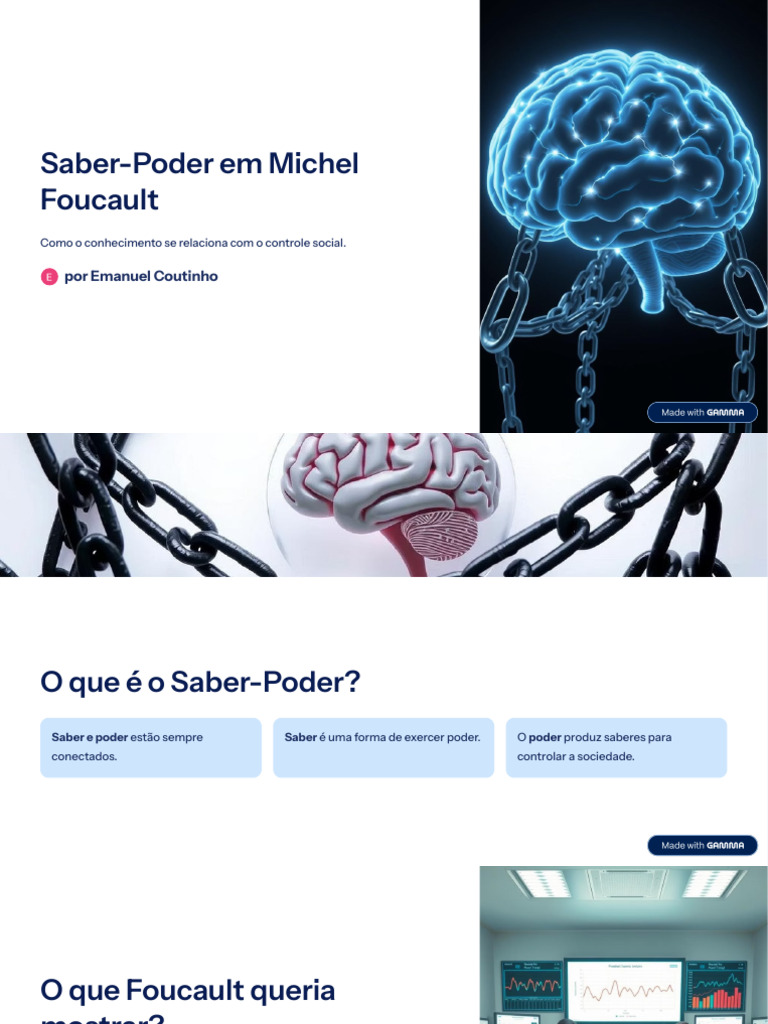 Saber Poder em Michel Foucault | PDF