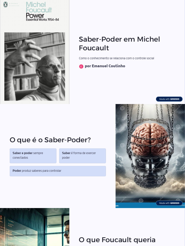 Saber Poder em Michel Foucault | PDF