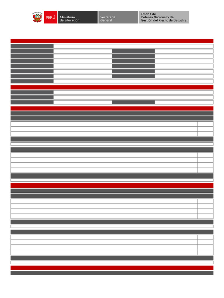 FICHA DE REPORTE DE SIMULACRO 31-05-2024-36522 | PDF