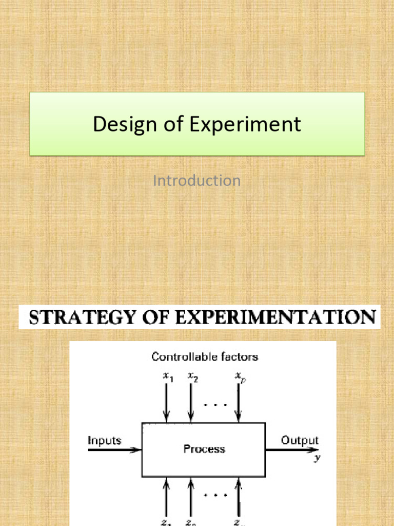 Chapter 2-b Design of Experiment | PDF | Analysis Of Variance ...