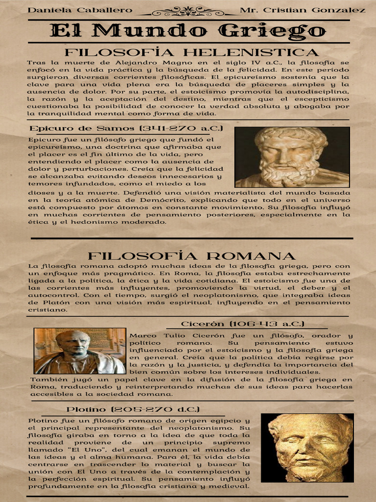 Infografía Filosofia | PDF