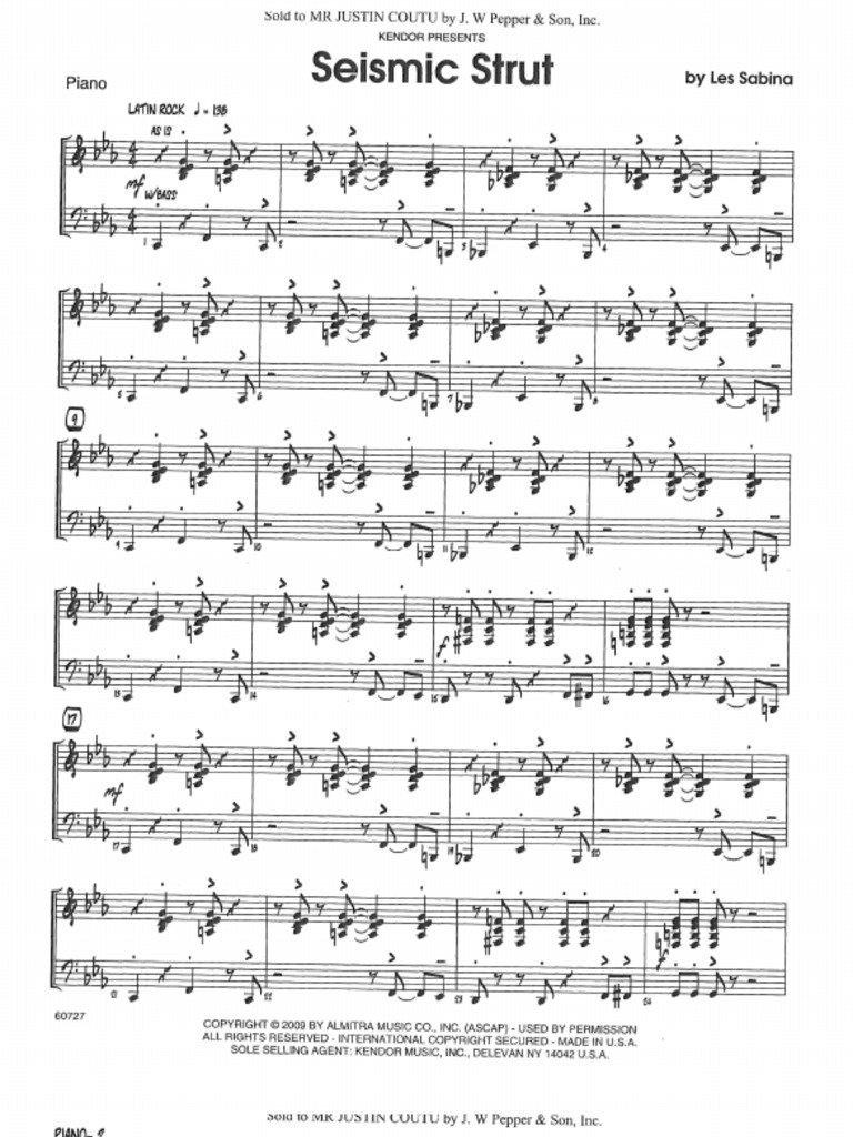 Seismic Strut Piano | PDF