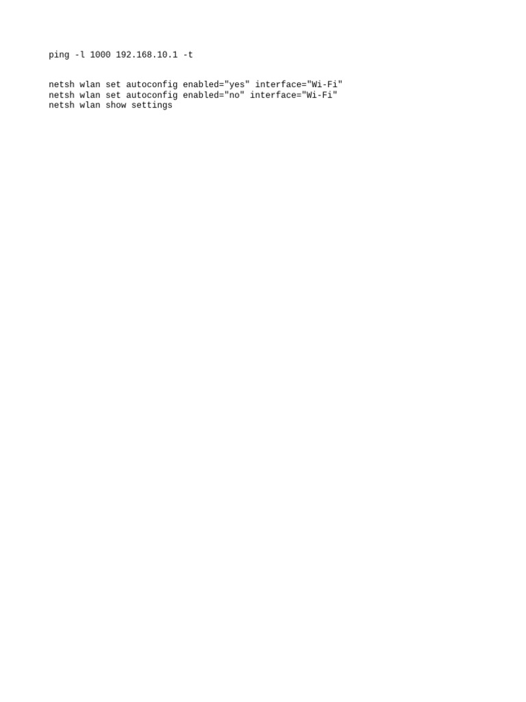 Ping | PDF