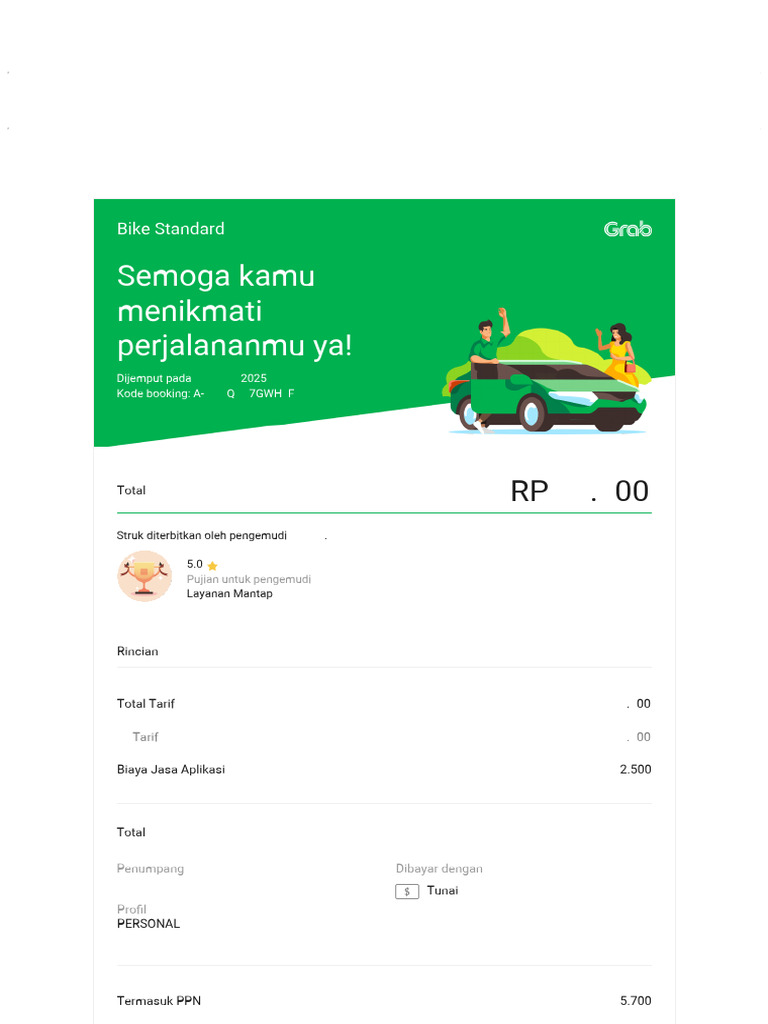 Grab E Receipt | PDF