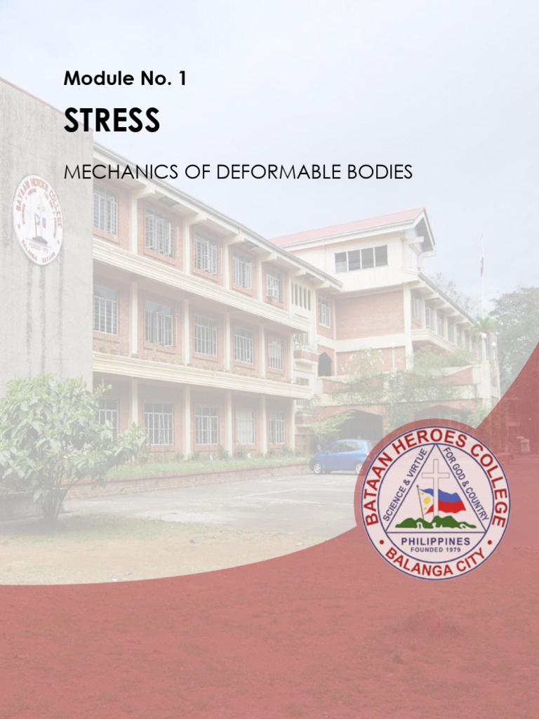 Module 1 MDB | PDF | Stress (Mechanics) | Strength Of Materials