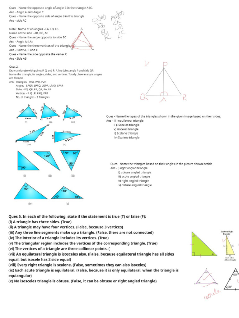 Triangles | PDF