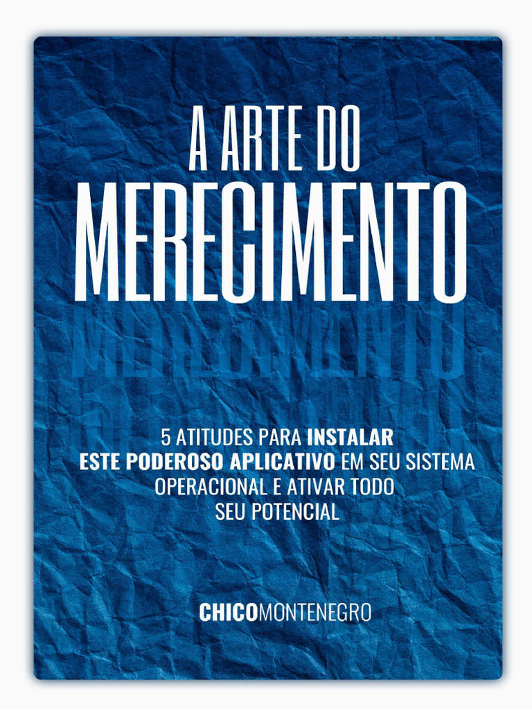 Cópia de Livreto A Arte do Merecimento | PDF | Vida | Dinheiro