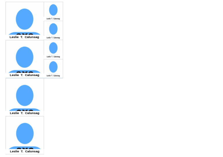 1.) Id 2x2 and 1x1 Template (Php40.00) (With Nametag) | PDF