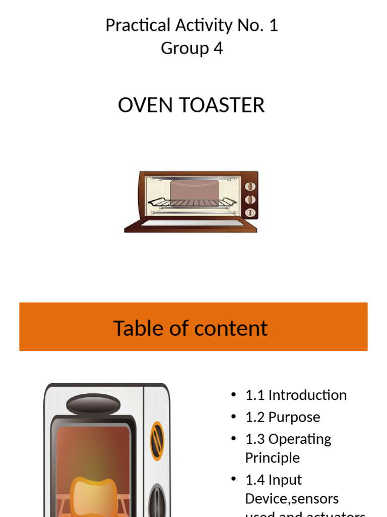 History and Function of Toaster Ovens | PDF | Oven | Home