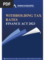 Income Tax Withholding Chart for Tax Year 2026 | PDF | Dividend | Salary