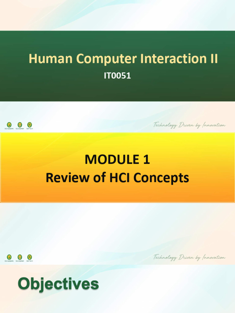 HCI - M1 4 Merged Compressed | PDF | Human–Computer Interaction | Usability