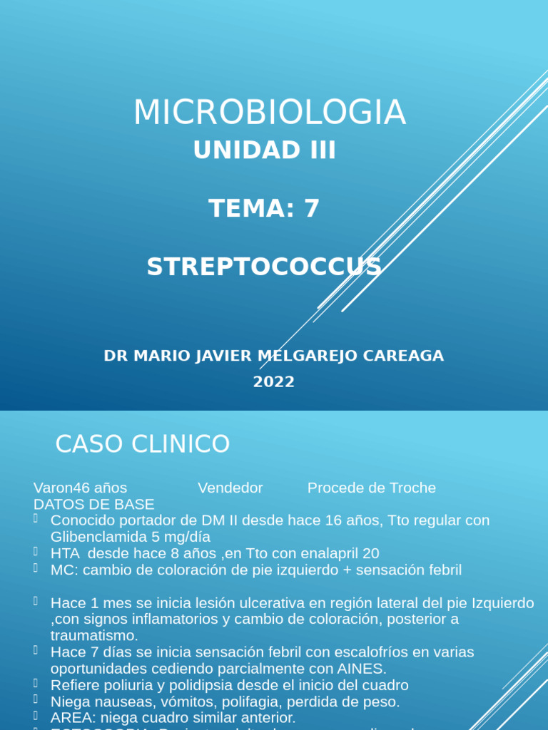 3. Streptococcus | PDF | Estreptococo | Enfermedades y trastornos