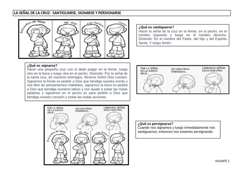 02 Signarse Persignarse Santiguarse | PDF