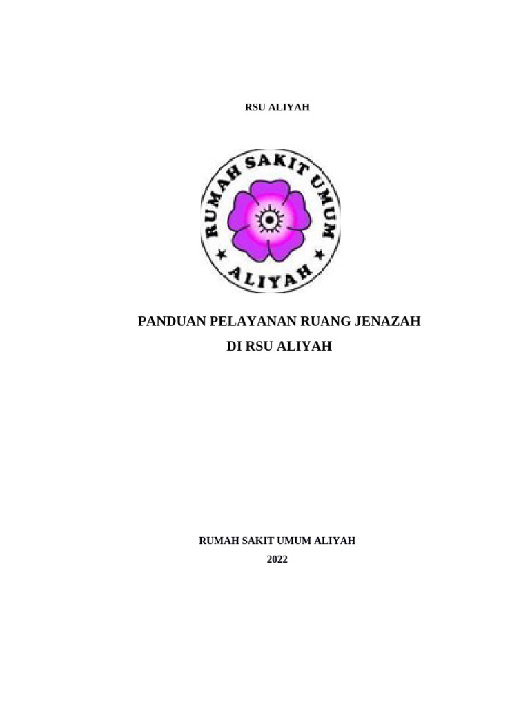Pedoman Pelayanan Kamar Jenazah | PDF