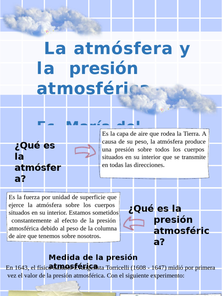 Atmósfera y presión atmosférica | PDF | Precipitación | Nube