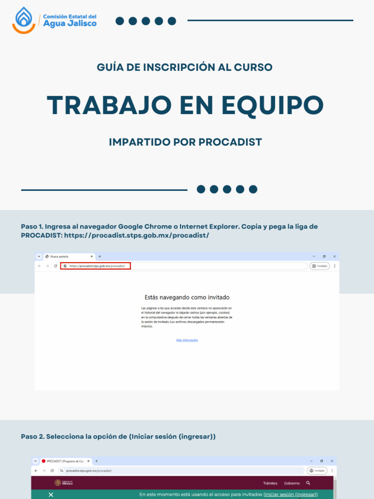Guía de PROCADIST | PDF