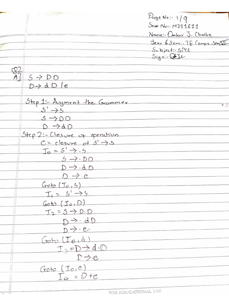 0406 SPCC m211611 Omkarchalke | PDF